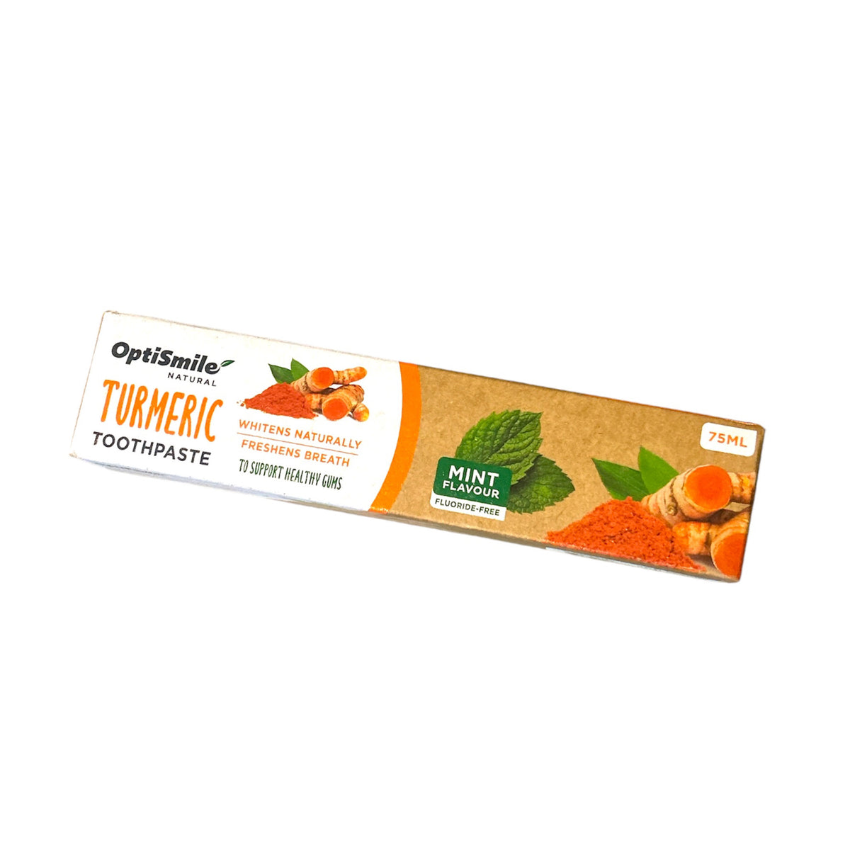 Turmeric & Mint Toothpaste (fluoride-free) – EARTH TO ROOTS